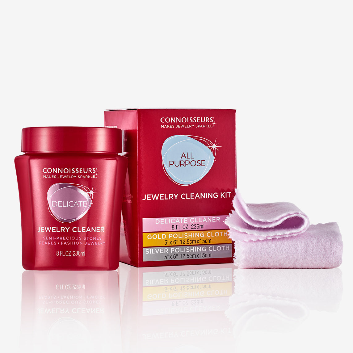 All-Purpose Jewelry Cleaning Kit – Connoisseurs Jewelry Cleaner
